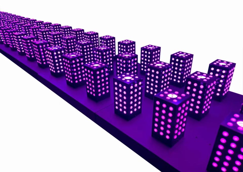 RIGEBA New Design Stereo Led matrix Pixel Corn Light Led Pixel Wall ...