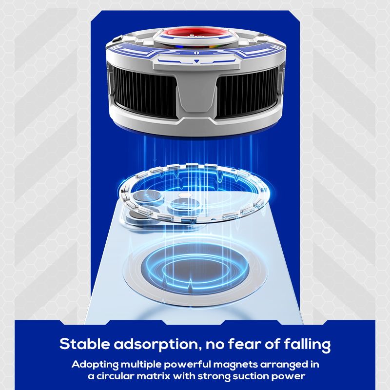 MEMO CX16 Magnetic Mobile Cooling Fan - Fast Gaming Cooling