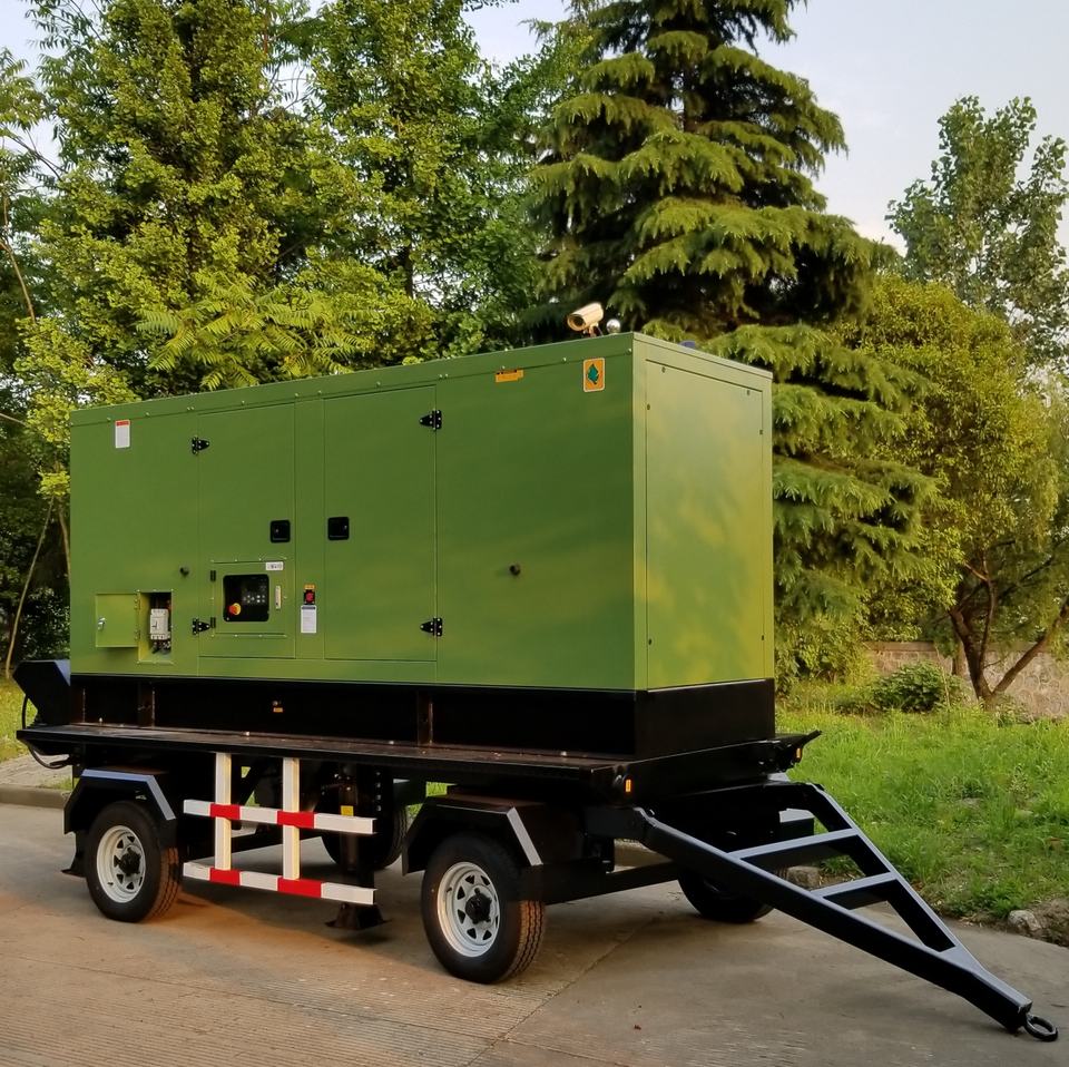 Mobile Silent Diesel Generators 40kva 50kva 60kva 100kva 125kva 150kva ...