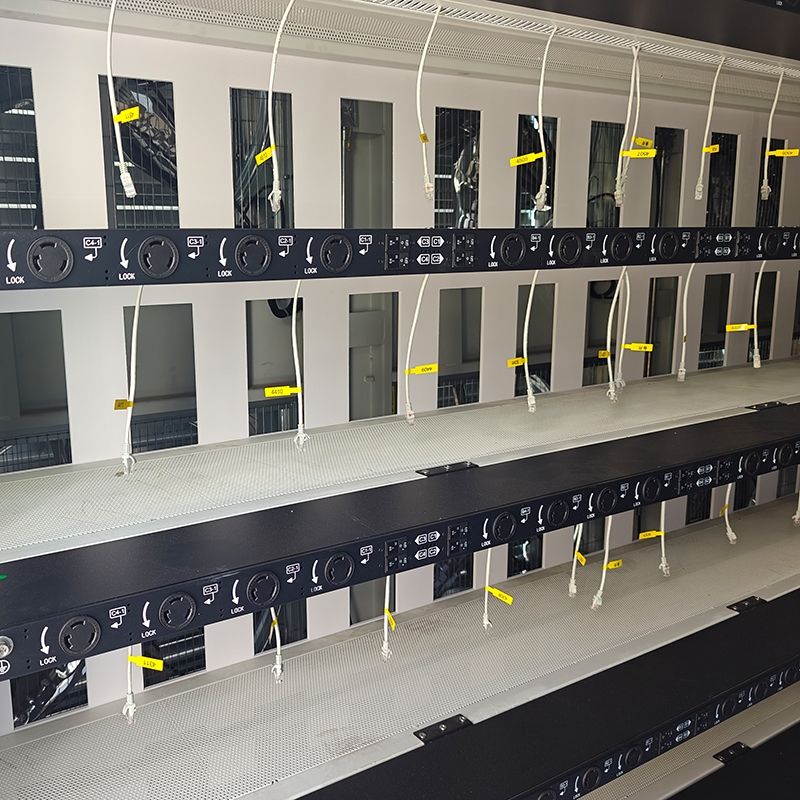 ACT Large Scale Mining Farm UL Certified PDU 630A for Antminer S21 ...