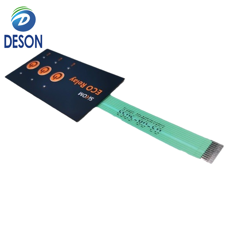 Deson FPC Circuit Button Resistor Membrane Panel Switch with Light ...