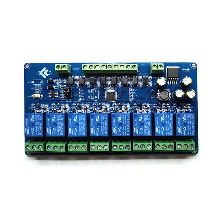 Modbus RTU 8ch relay module RS485/TTL UART 8CH input 8CH out| Alibaba.com