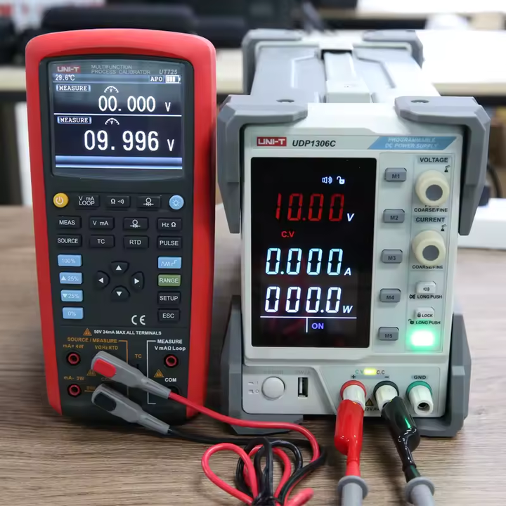 UNI-T UT725 Multifunction Process Calibrator Thermocouple / RTD / Resistance Frequency, Voltage ...
