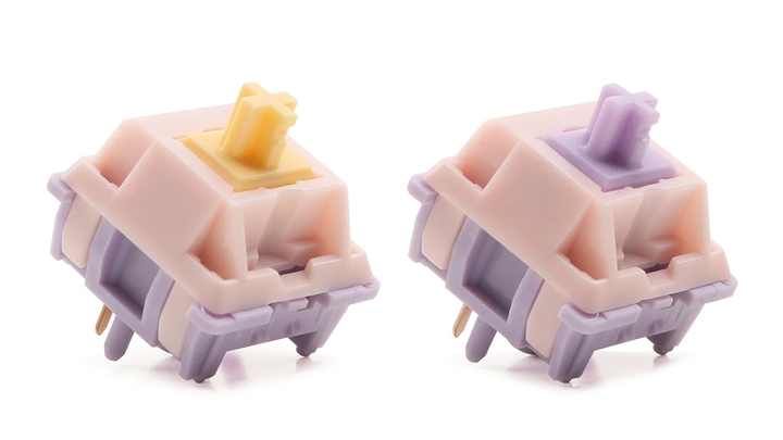 HZGAMER MMD Princess Switch Linear Tactile 38/45/53/48/60g HIFI Sound ...