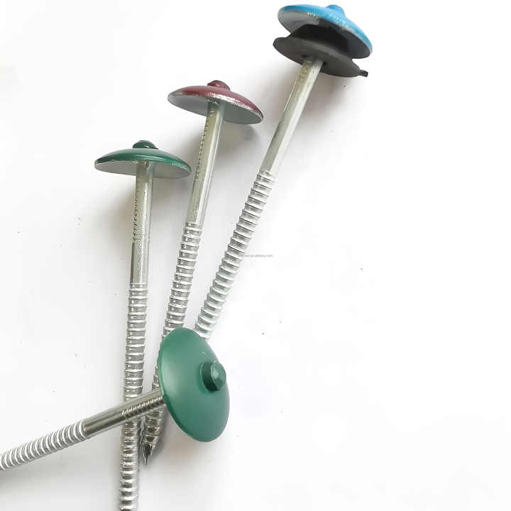 Coil Roofing Nails Galvanized Copper Roofing Nail with Umbrella Head ...