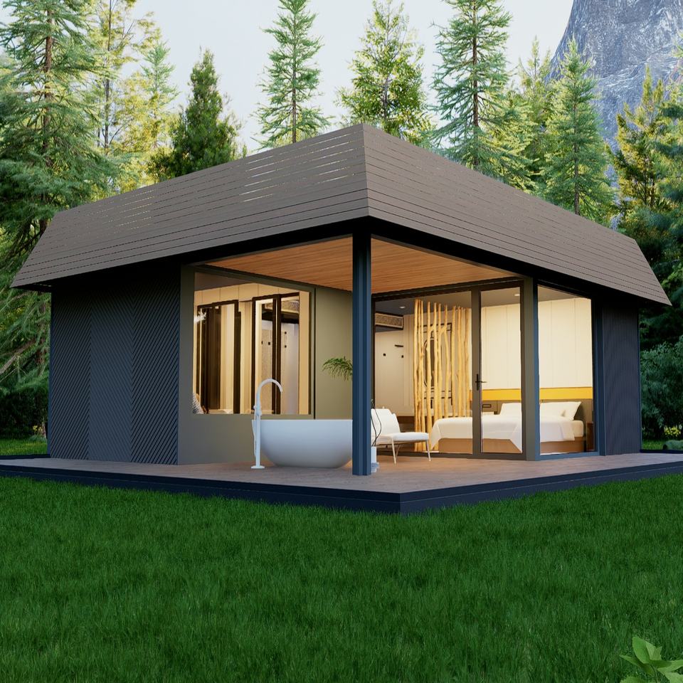 Ready Made 2 Bedroom Prefabricated House Prefab Modular Homes Container ...