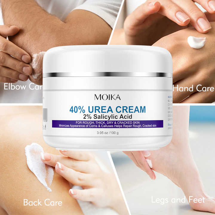 Dry Cracked Feet Elbows Knees Repair Moisturizer 40% Urea Cream Dead ...