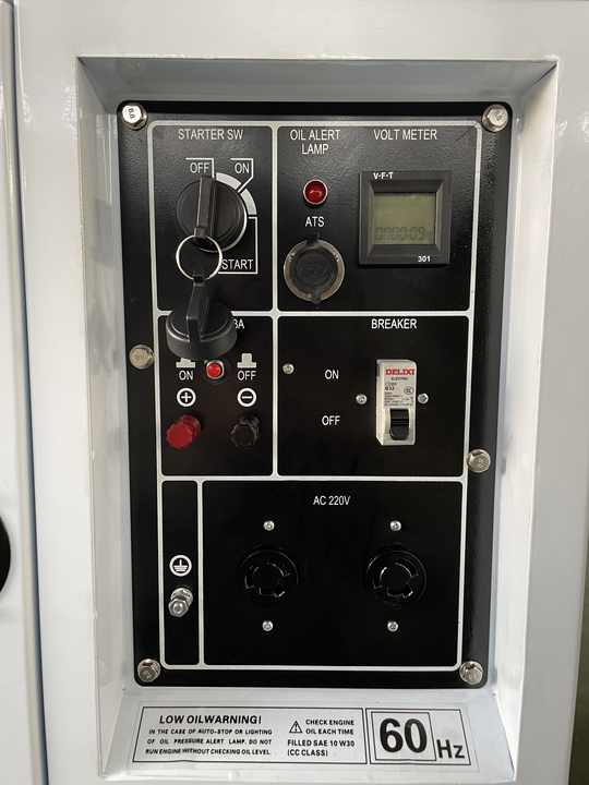 NPC 50/60HZ Soundproof Electric Power Plant - 10kw Diesel Generator