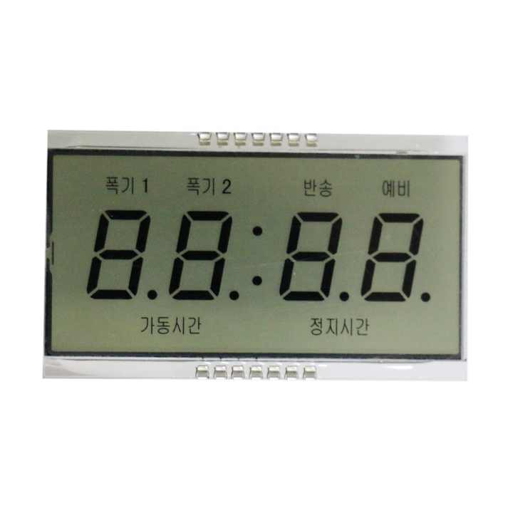 Transparent Segment LCD Screen - Monochrome STN Display