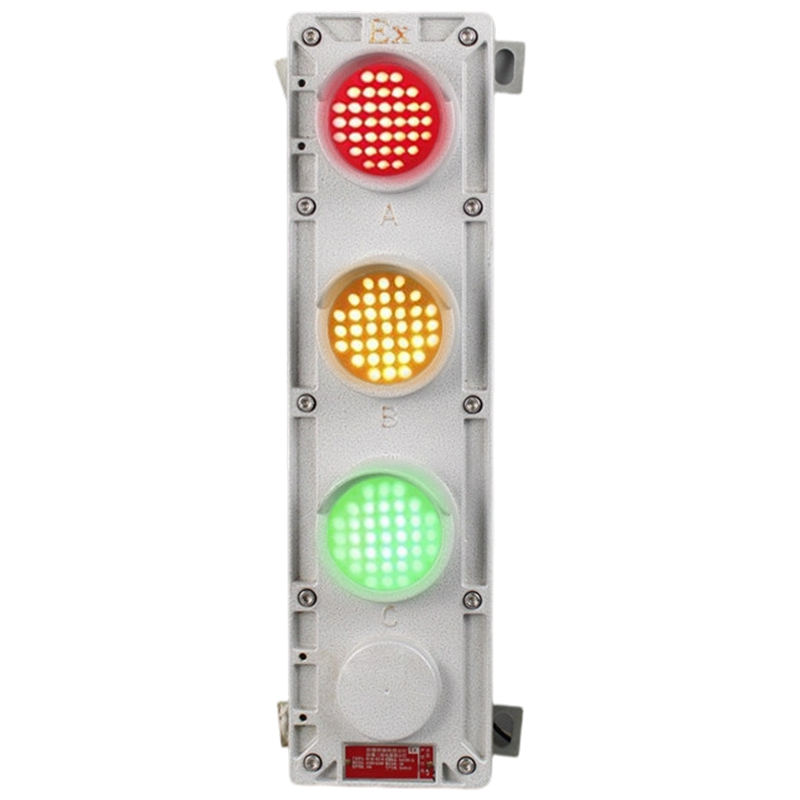 Flameproof Sliding Contact Line Indicator IP66 WF1 AC220/380V Red ...