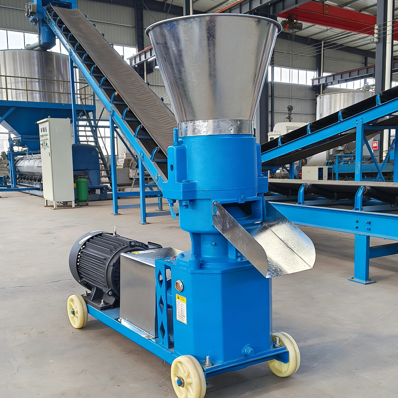 Green Technology Maintenance-free Livestock Feed Machine Feed Pellet ...