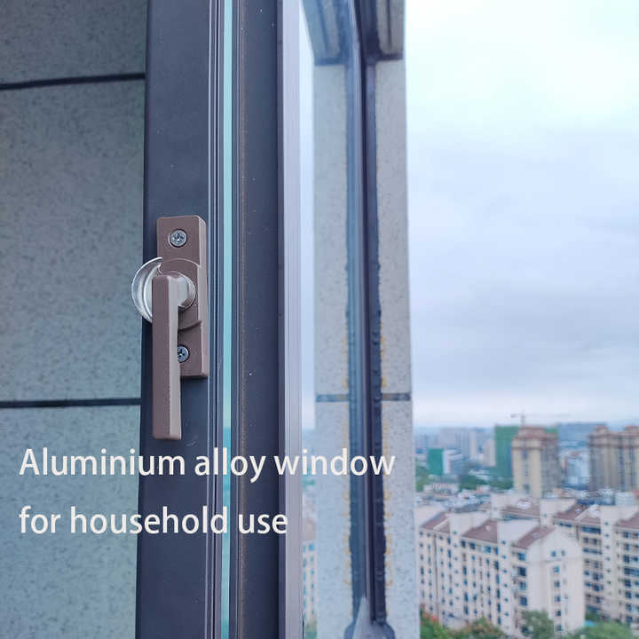 Mid-end Aluminum Window Frame Double Glass Tracks Tinted ODM Glass ...