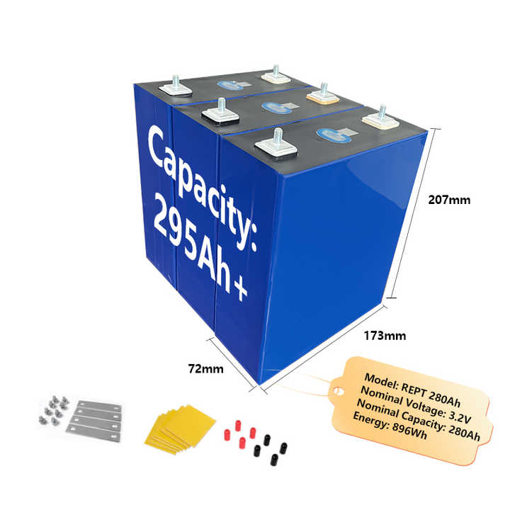 3.2V REPT 280ah Lifepo4 Battery Cell for Energy Storage