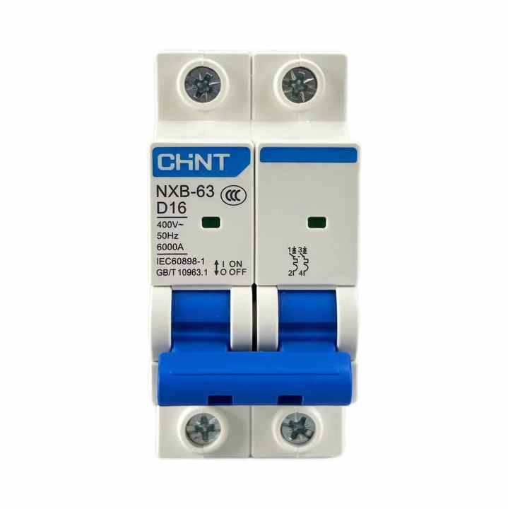 Chint NXB-63 MCB 1P 2P 3P 4P 1A 2A 3A 4A 6A 10A 16A 20A 32A 40A 63A Curve B C D