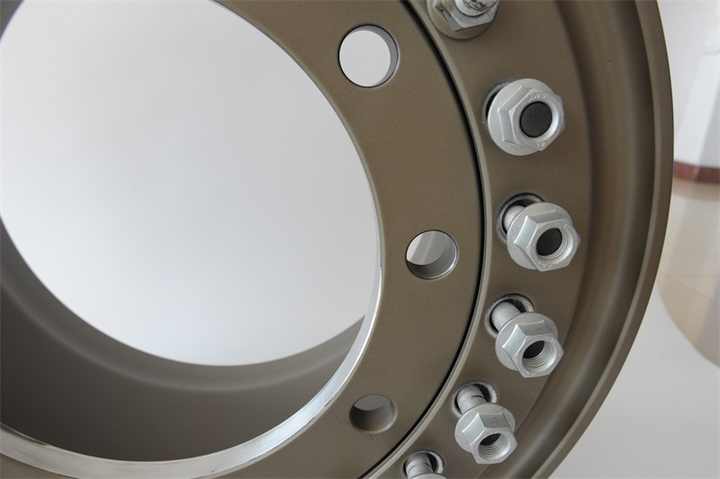 Universal Model 2-piece 20x10 Inch Brown Forged Special Truck Wheels ...