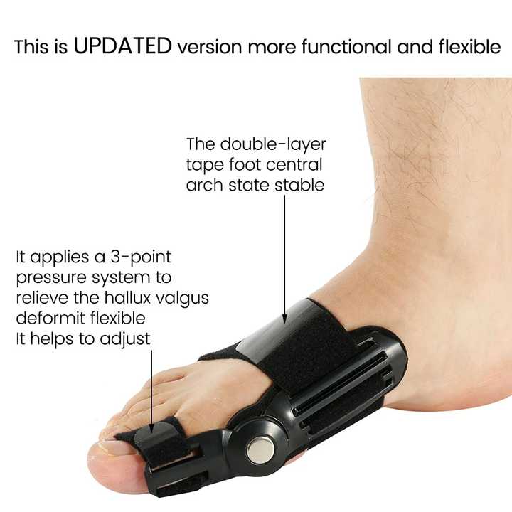 Hallux Valgus Corrector - Bunion Toe Separators for Foot Care