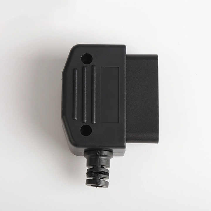 Automotive Male Connector OBD2 Connector Plug Shell Wire Clip Screw OBD ...