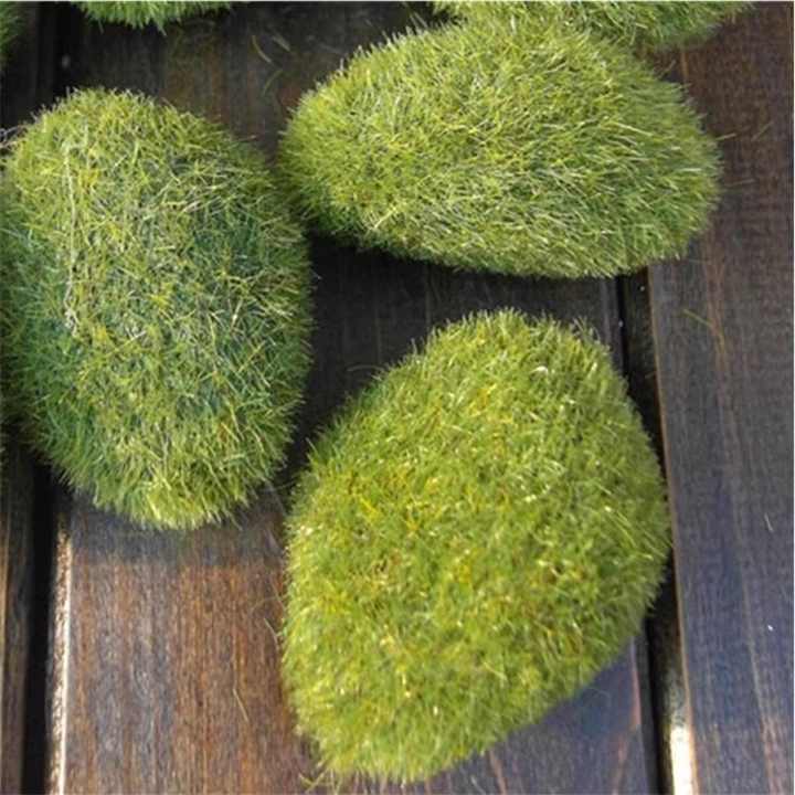 Simulated Multi-Sizes Cute Micro Landscape DIY Decoration Moss Ball ...