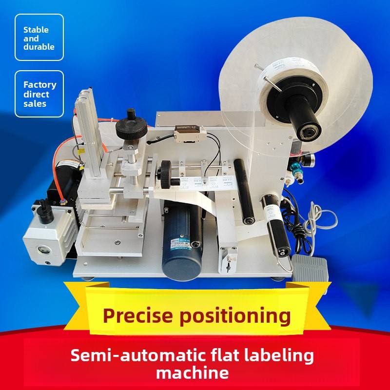 Flat Labeling Machine Fully Automatic Small High-Speed Handheld Semi ...
