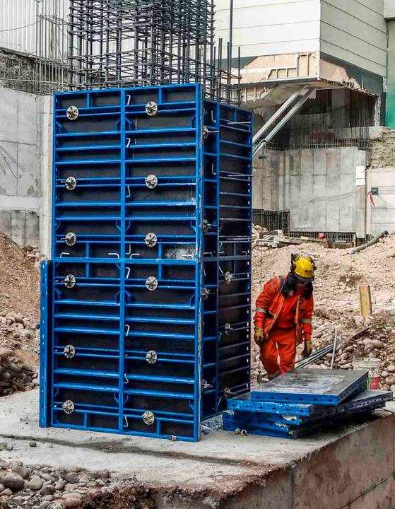 Modern Design Construction Formwork Concrete Mold Metal Framing Systems Steel Framed Formwork