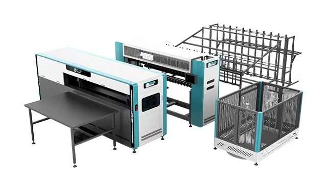 XDB-LSTS-02A Stenburg PLC Controlled Spring Bed Net Machine with 3 ...