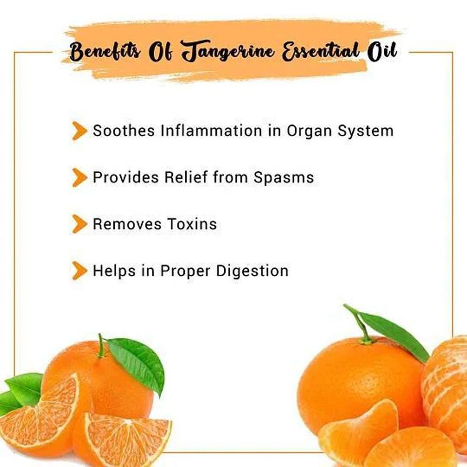 100% Pure & Natural Mandarin Essential Oil for Skin & Hair Care ...