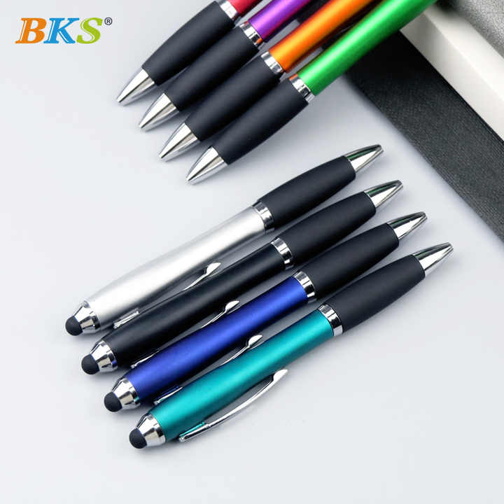 Custom Logo Luxury Ballpoint Plastic Ball Pen Promotional with Logo ...