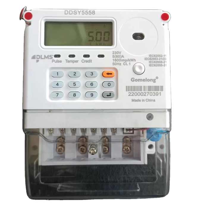 2024 Single Phase STS Keypad Smart Prepaid Meter with RS485