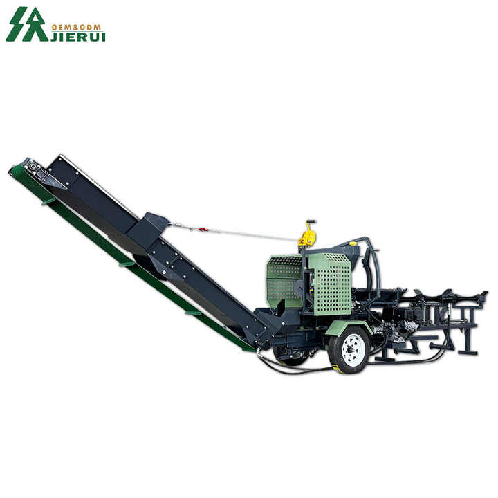 Hot Selling 15Ton Wood Cutting Machine Firewood Processor With Log ...