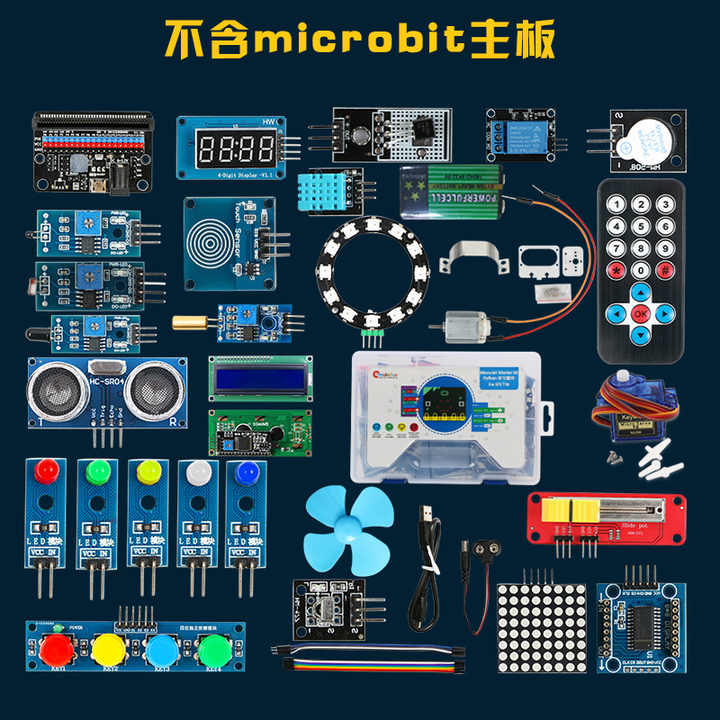Micro Bit Beginner Learning Kit Python Graphical Programming Microbit Maker Education For