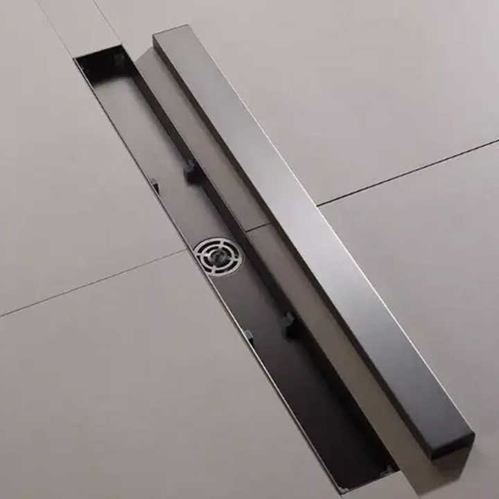 Tile Insert Stainless Steel Linear Long Shower Floor Grate Drain Trap Drainer| Alibaba.com
