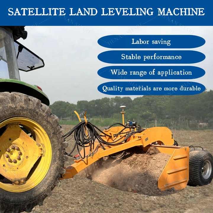 Tractor Mounted Mini Motor Grader - Efficient Land Leveling