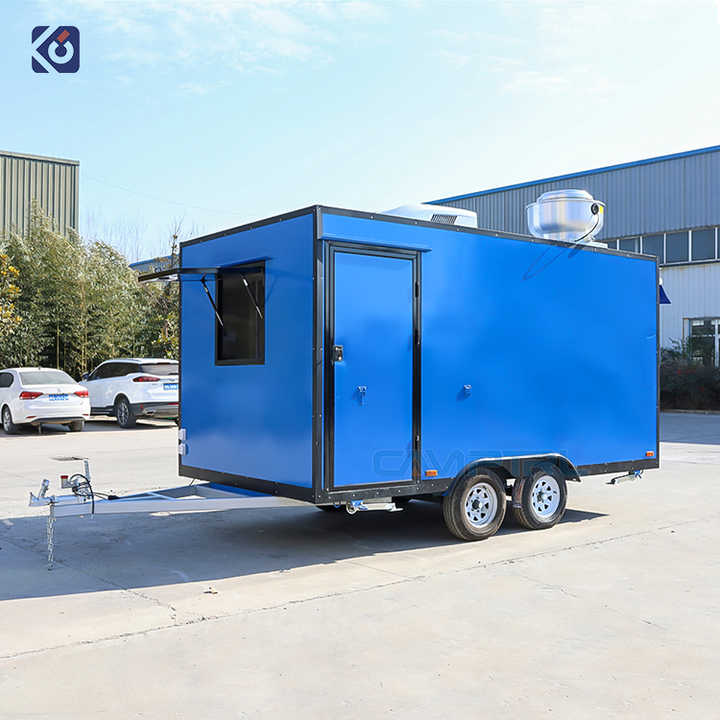 CAMPTRL Mobile Food Trailer Kebab Bbq Equipped Food Truck With Deep ...