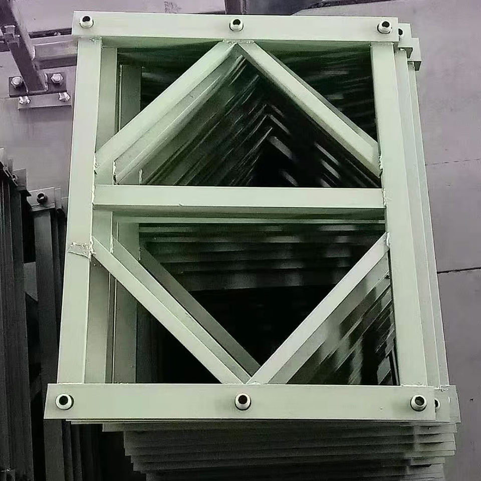 Q355 Steel Structure Truss Bridge Hot-dip Galvanized Steel Frame ...
