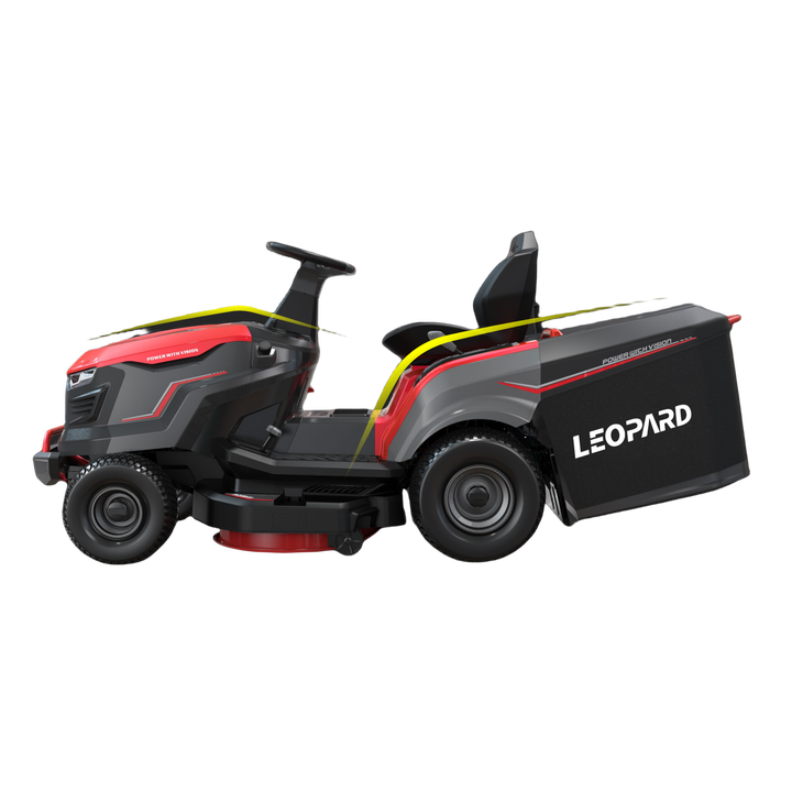 LEOPARD 62V battery Ride on lawn mower 30" cutting width LP-LT3040V 10 ...