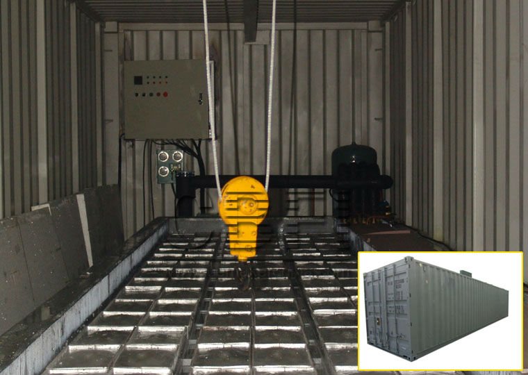 Containerized Ice Plant - High Productivity & Reliable