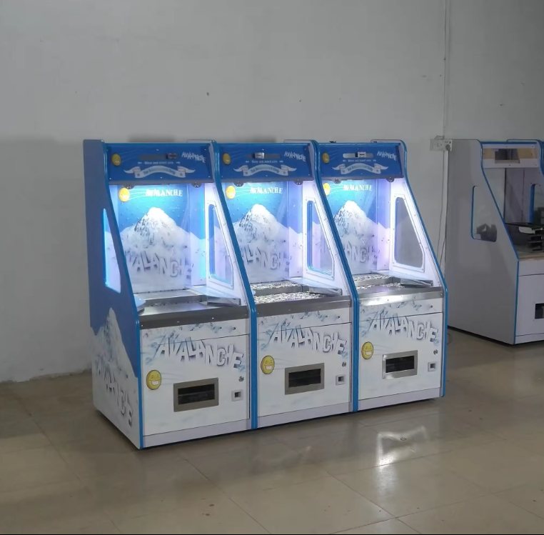 Mini Arcade Coin Operated Pusher Kit - Deluxe Coin Pusher