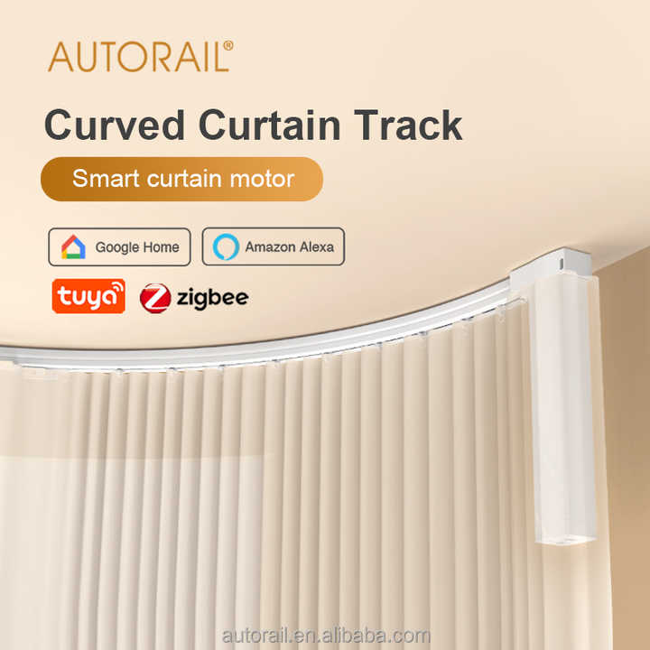 Smart Curtain Track - Customized Aluminum Bending Rail