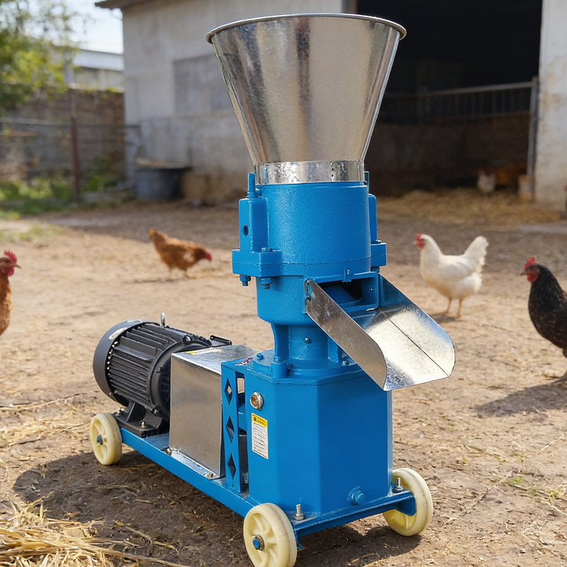 Powerful Low Consumption Pelletizer Machine Feed Granulator Chicken ...