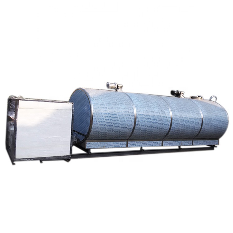 Horizontal Industrial Cooling Tanks for Efficient Milk Storage