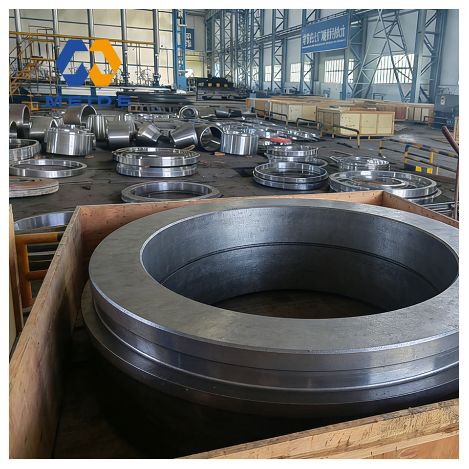 40CrNiMoA Forged Ring Induction Hardened & Chrome Plated Forged ...