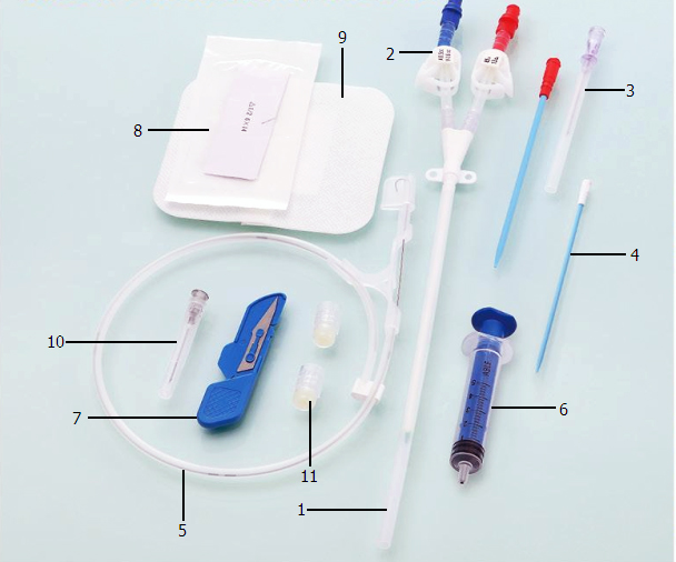 Cvc Medical- Central Venous Catheter Kit- Arrow Multi Lumen Cvc