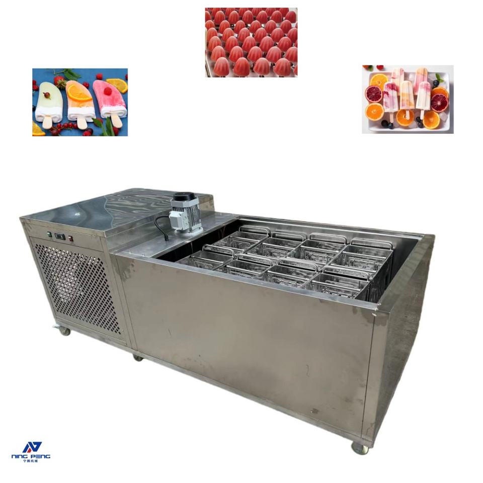NP Brand Popsicle Bags Ice pop Machine Double Moulds Ice Popsicle ...