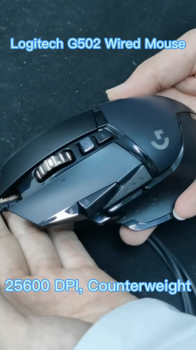 G502 Hero Wired Gaming Mouse - High Sensitivity & 11 Buttons