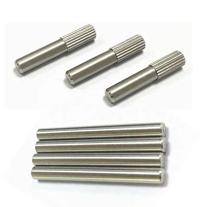 Customized 1/4'' 1/8'' Threaded Pin Stainless Steel Dowel Pins