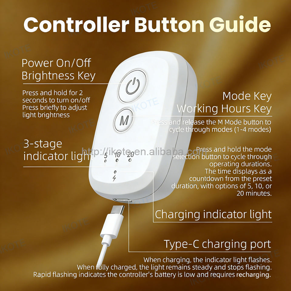 Pro Grade Red Light Therapy Mask Wireless Silicone LED Face Mask 4 ...