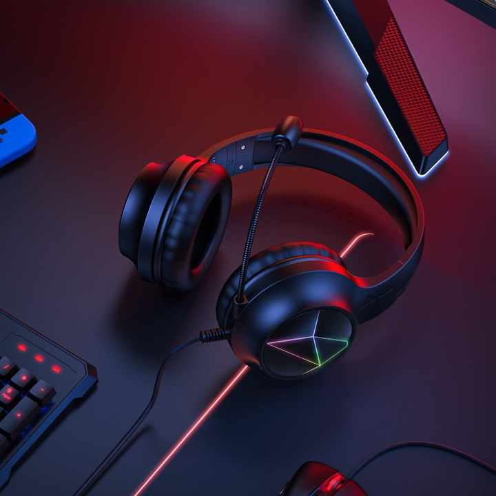 ONIKUMA X35 USB Wired Gaming Headset - Noise-Canceling Earphones