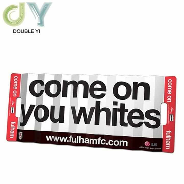 Customized Cardboard Cheering Hand Clappers - Doubleyi