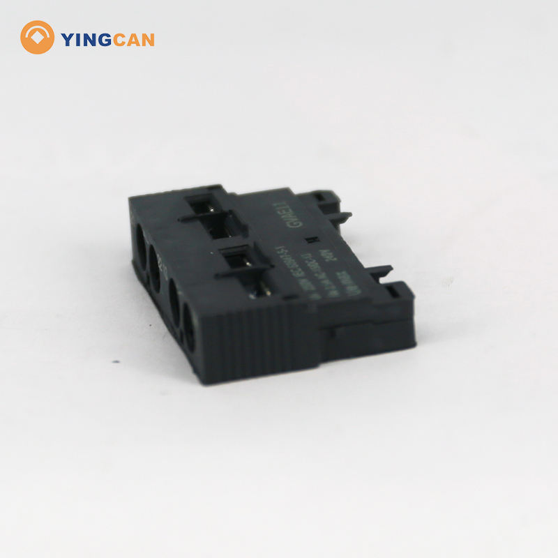 Factory Price DIN Rail Mounting 50/60Hz GV2 Black Contactor Auxiliary ...