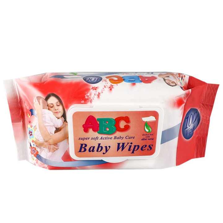 100pcs Unscented Baby Wipes - Soft & Clean for Sensitive Skin